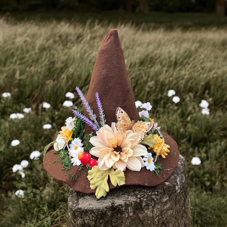 Whimsical Witch Hat - Etsy
