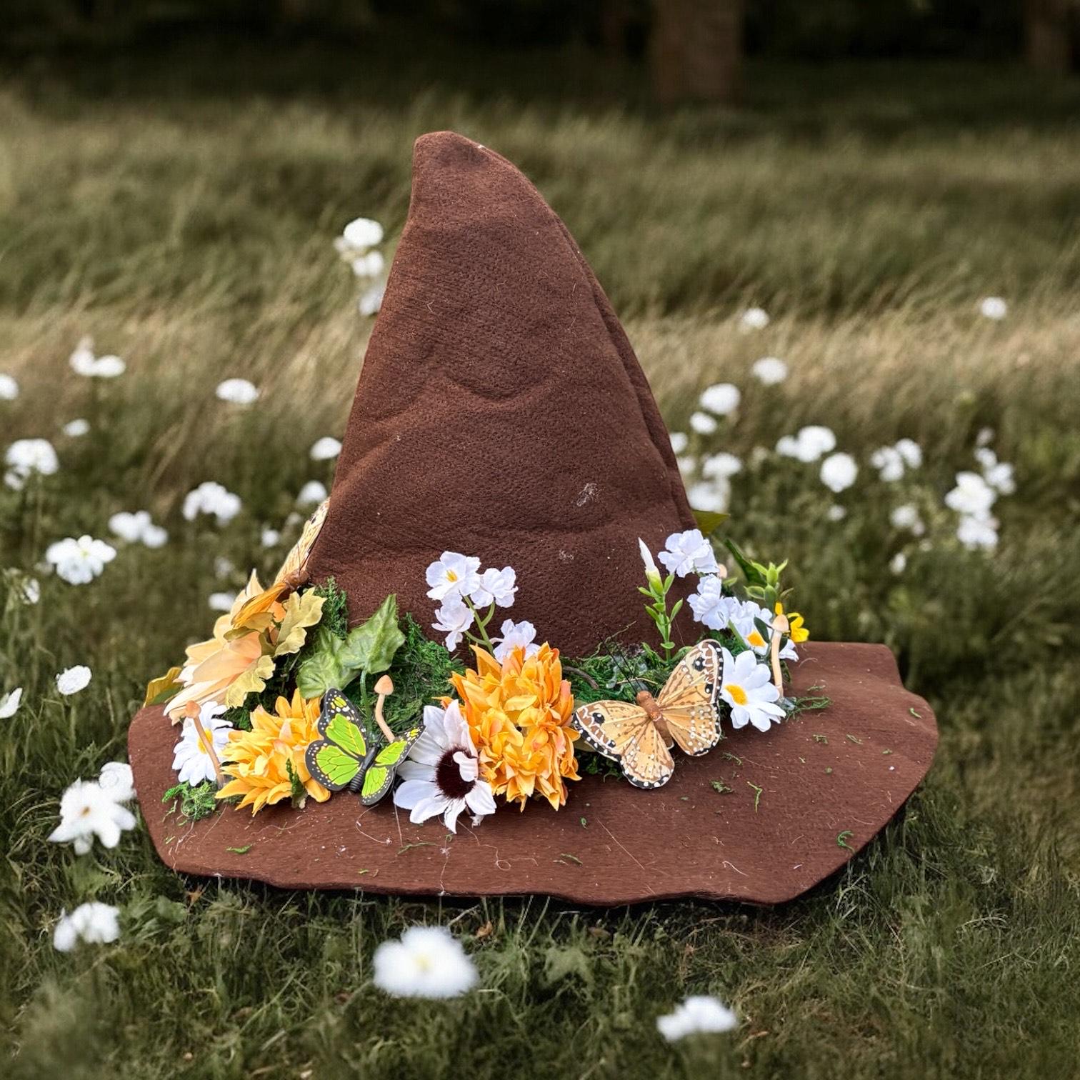 Whimsical Witch Hat - Etsy