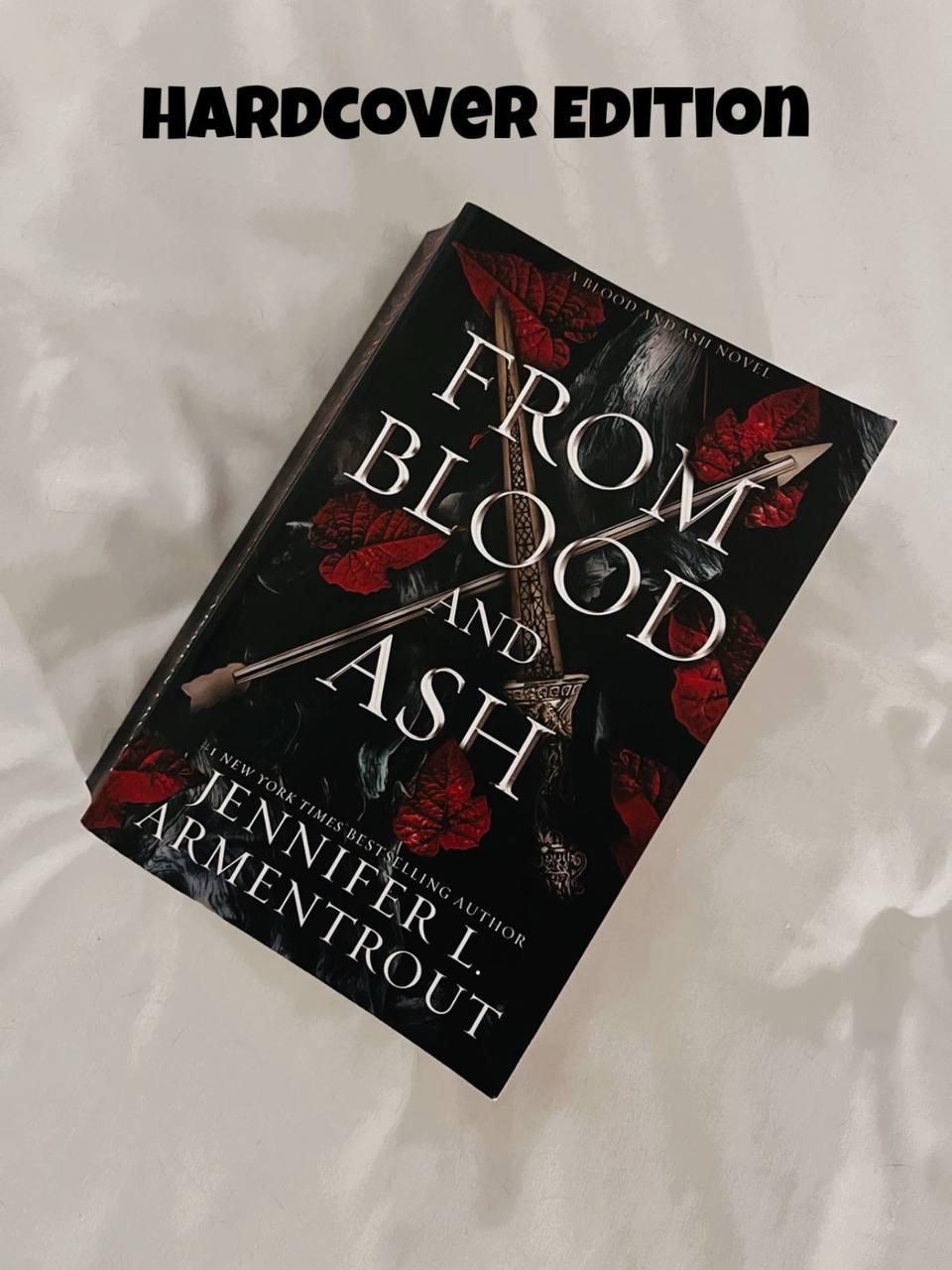 From Blood and Ash Sprayed Edge Book | Fore-edge Painting | Hand ...