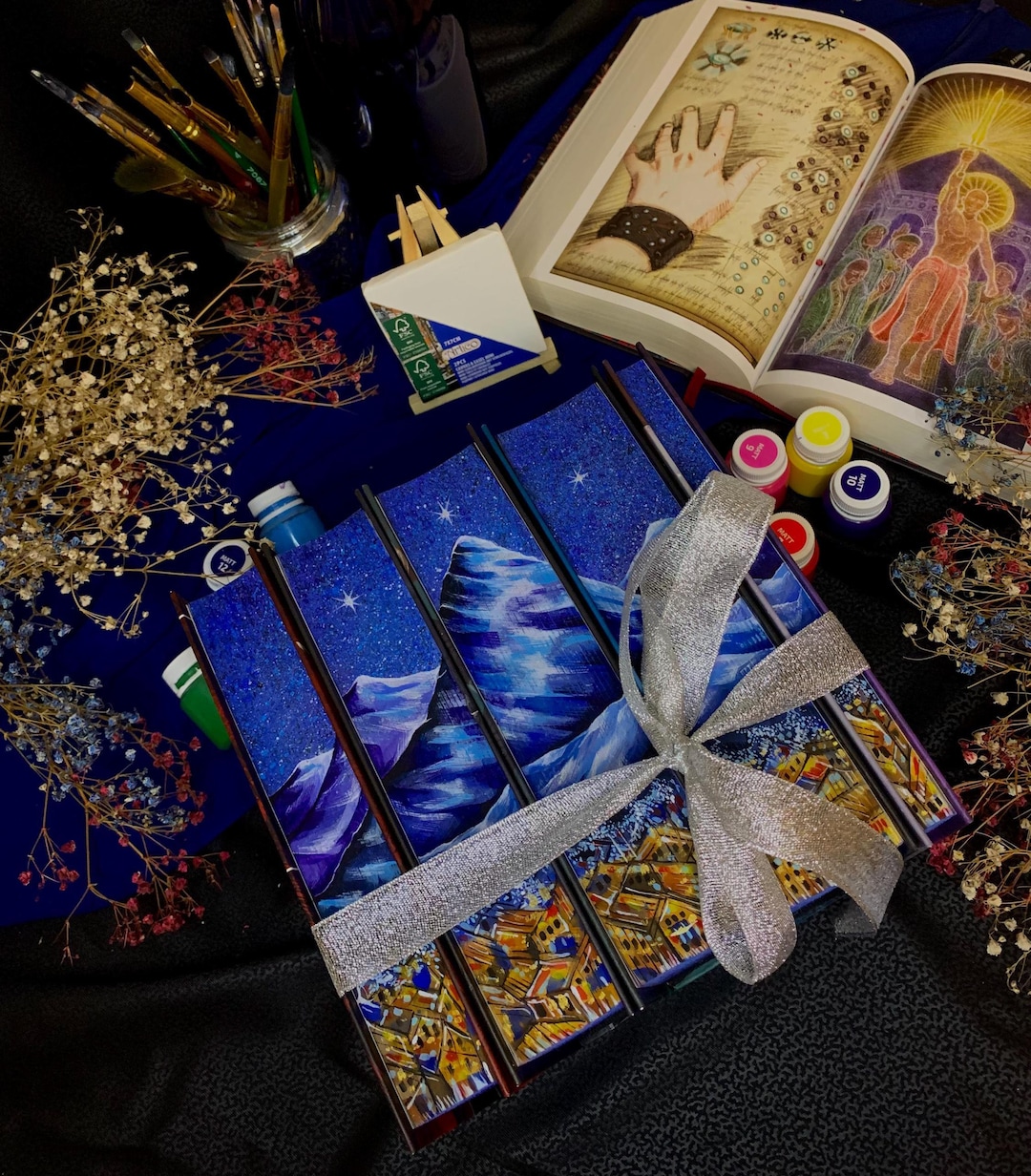 ACOTAR, Velaris, Fore-edge Painting Book Set, A Court of Thorns and ...