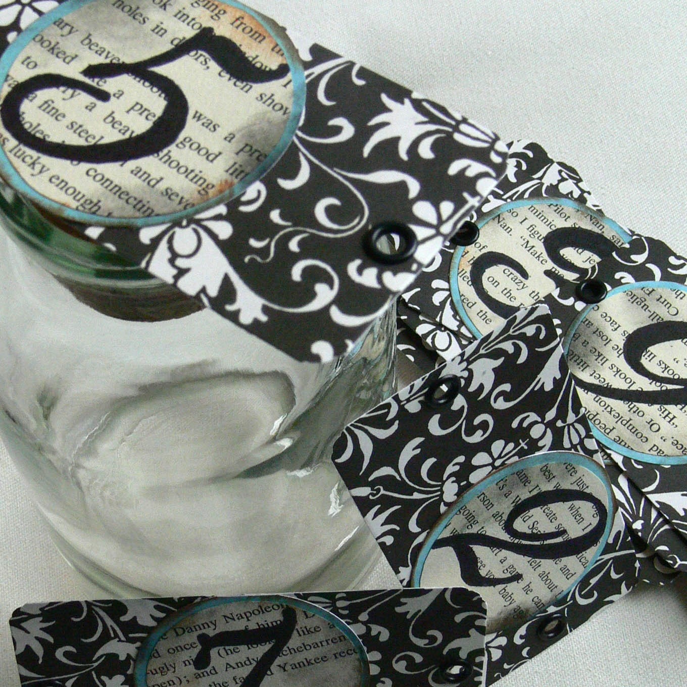 Provencial Numbered Gift Tags Set of 10 - Etsy