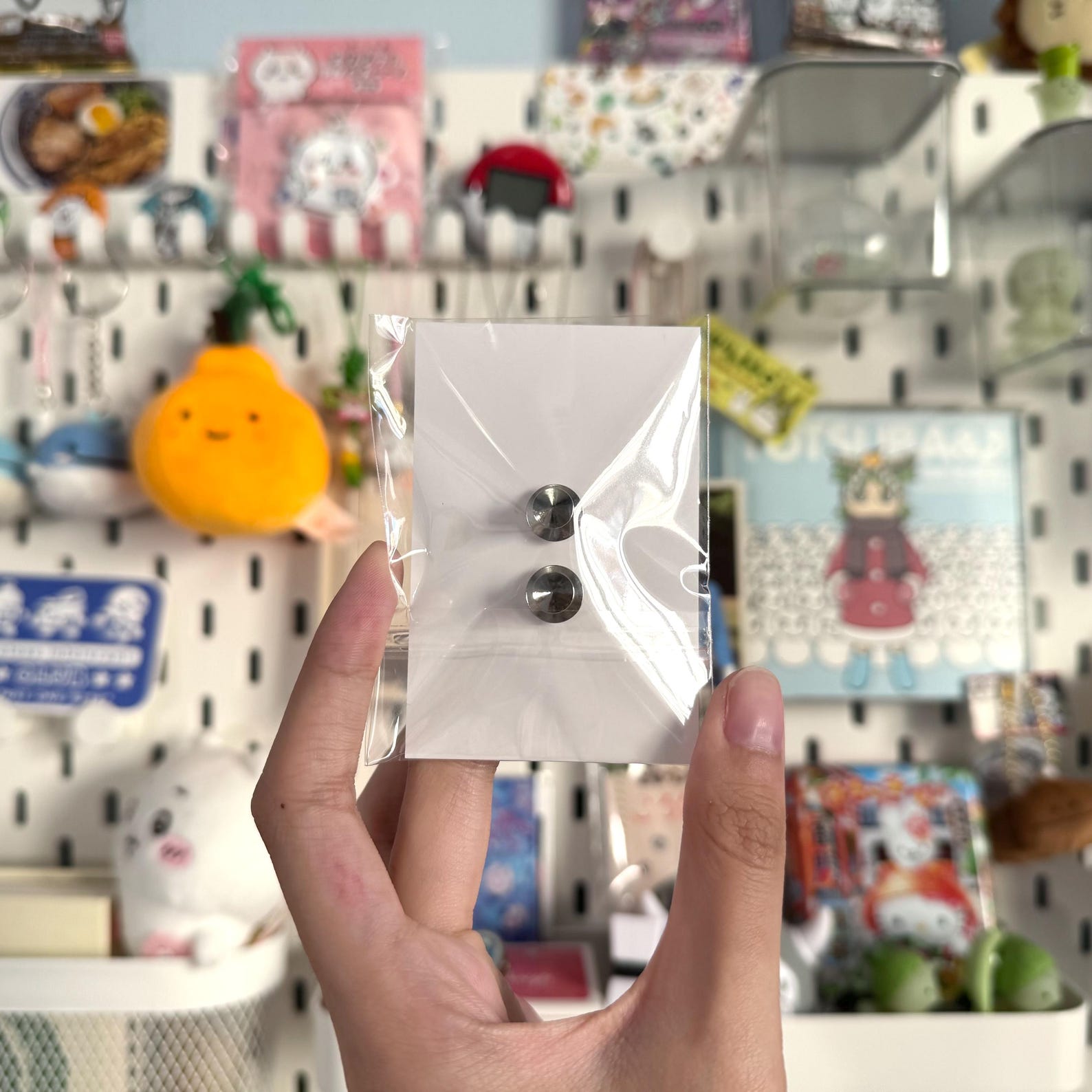 Miffy With Headphones Enamel Pin (silver Ver.) - Etsy
