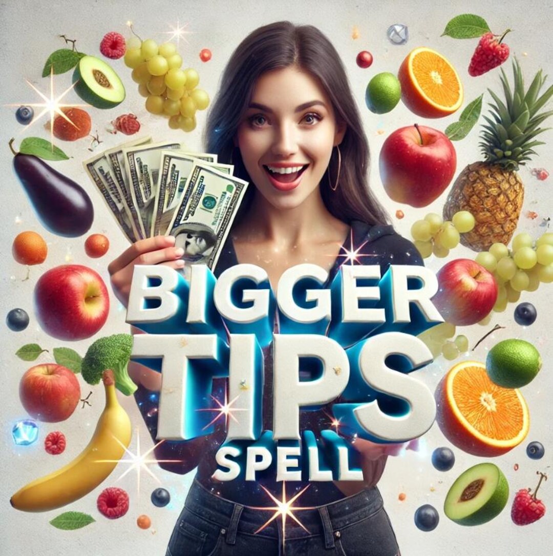 BIGGER TIPS SPELL - Increase Your Income by a Lot! (read the ...