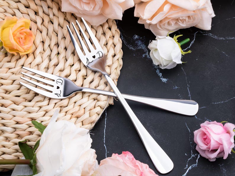 Custom Engraved Serving Fork: Personalized Metal Charcuterie Fork - Etsy