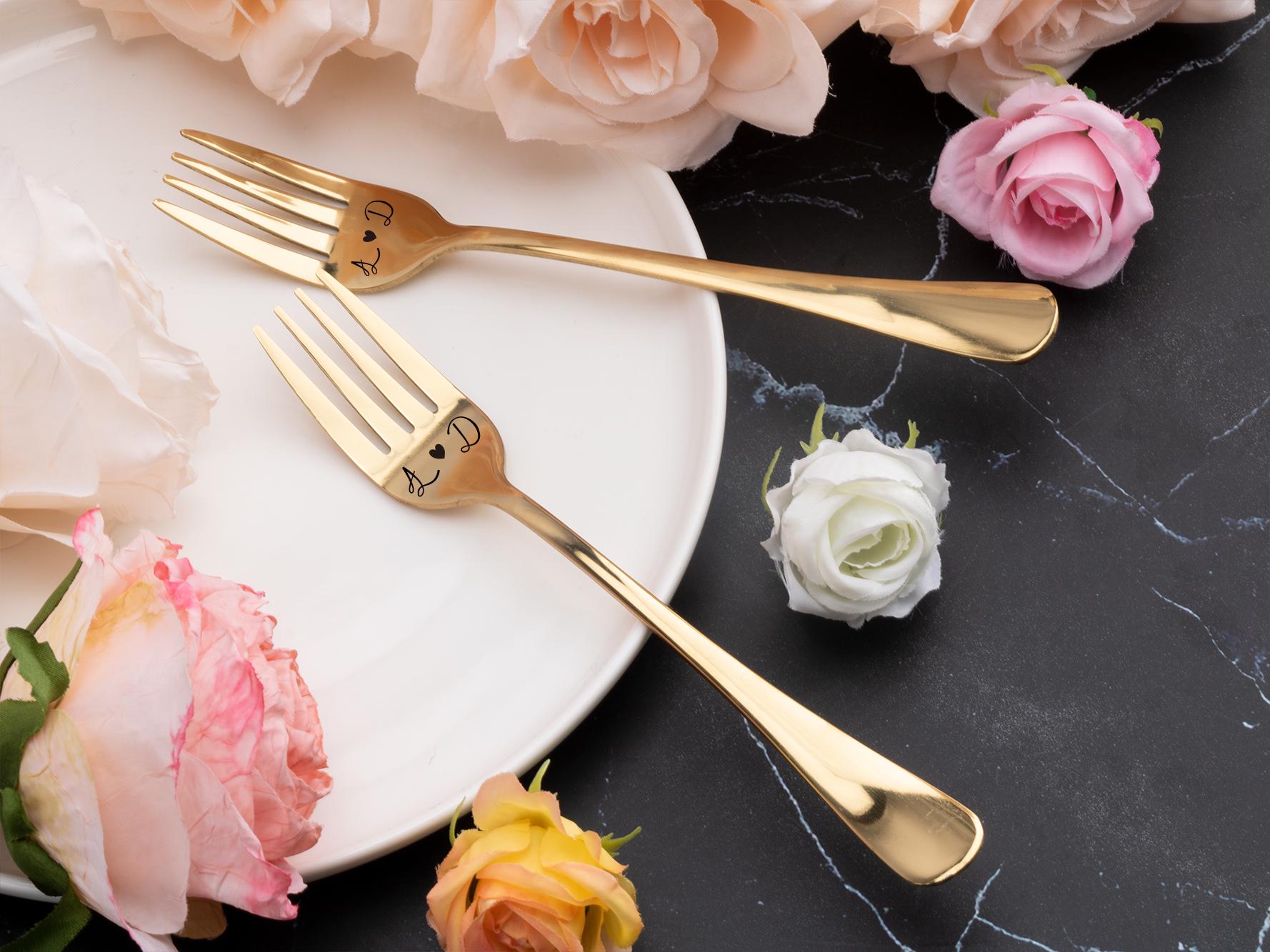 Custom Engraved Serving Fork: Personalized Metal Charcuterie Fork - Etsy