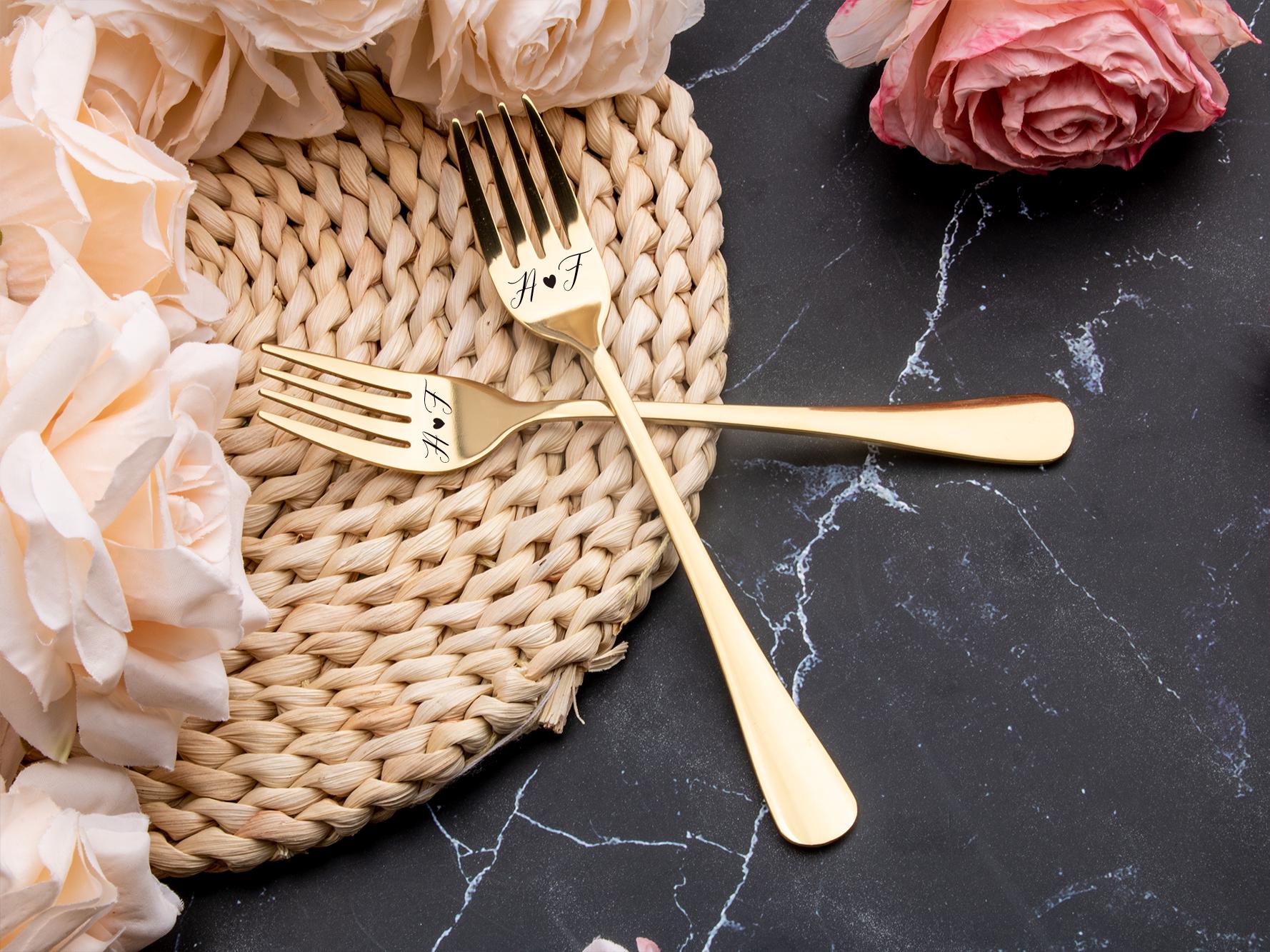 Custom Engraved Serving Fork: Personalized Metal Charcuterie Fork - Etsy
