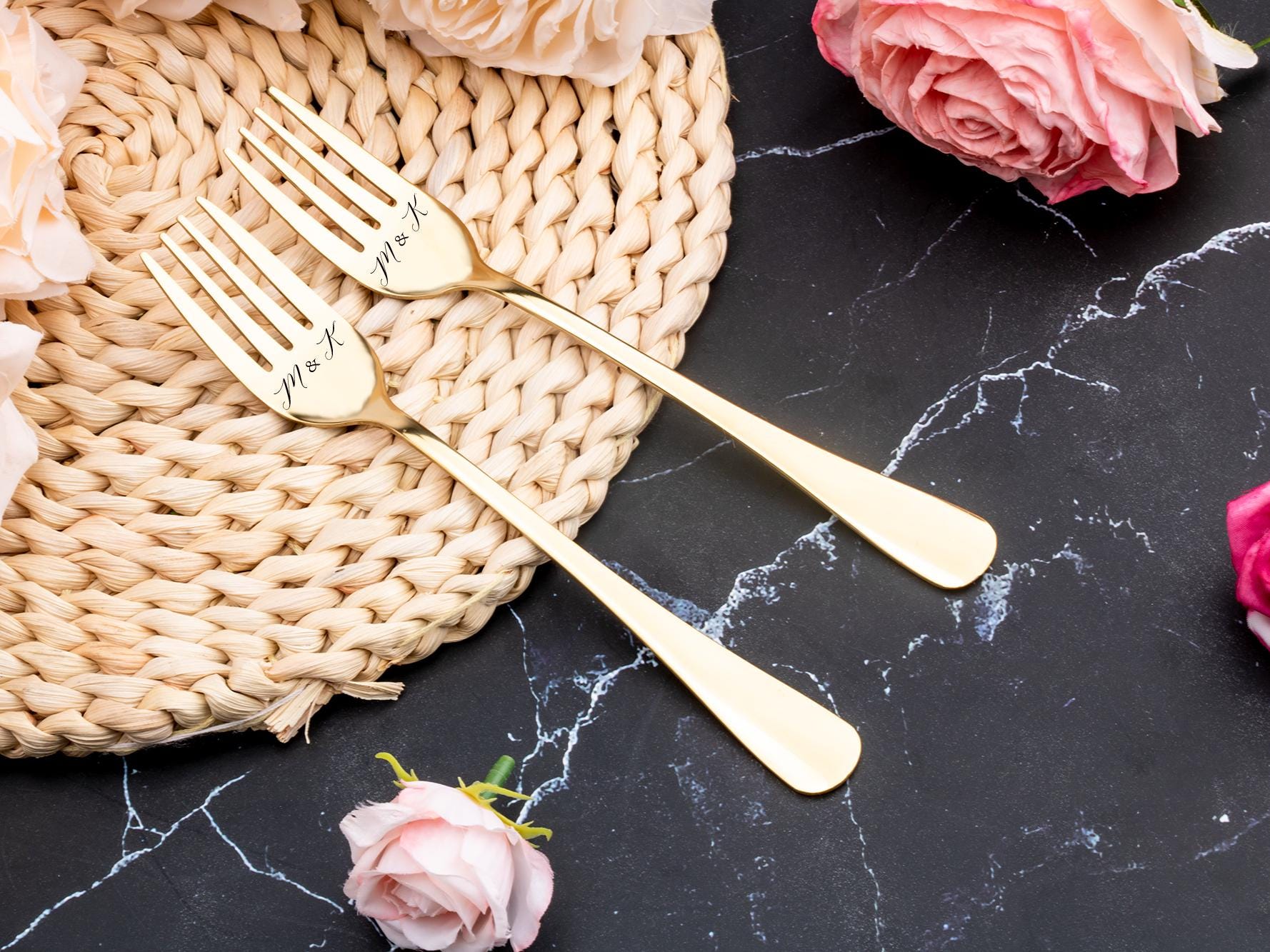 Custom Engraved Serving Fork: Personalized Metal Charcuterie Fork - Etsy
