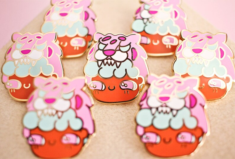 Tiger Chibi - Enamel Pin - Etsy