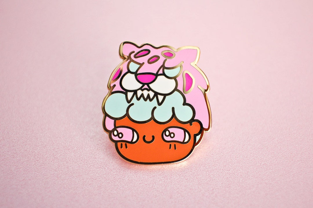 Tiger Chibi - Enamel Pin - Etsy
