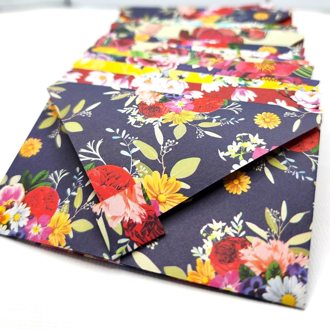 Mini Origami Envelopes 25 Pack Handmade - Etsy
