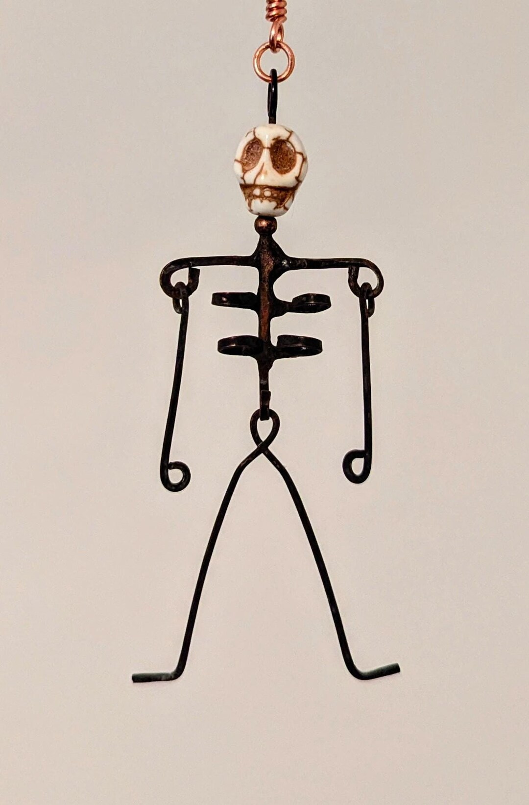 Dancing Wire Skeleton Suncatcher Car Charm Ornament - Etsy