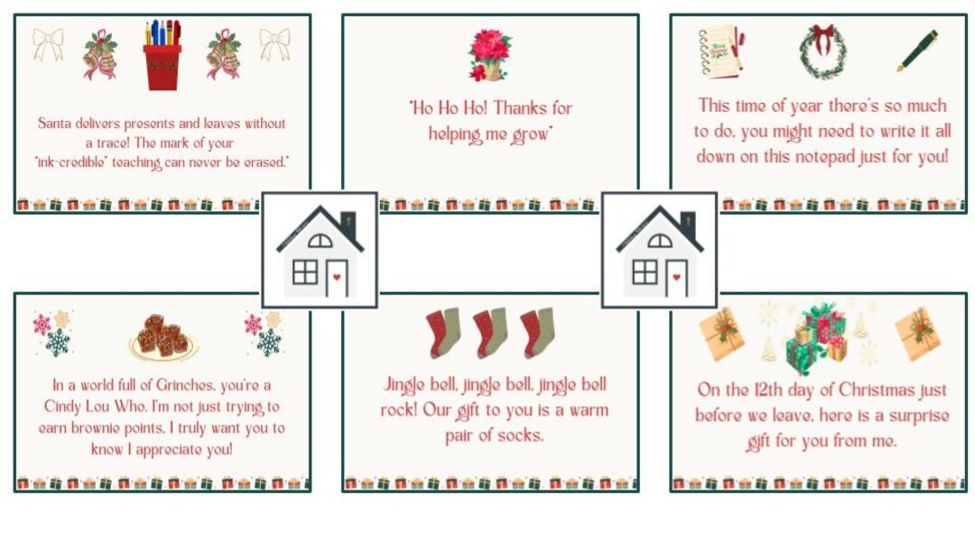 12 Days of Christmas Tags, Gift Tags (3x2), Digital File, Instant ...