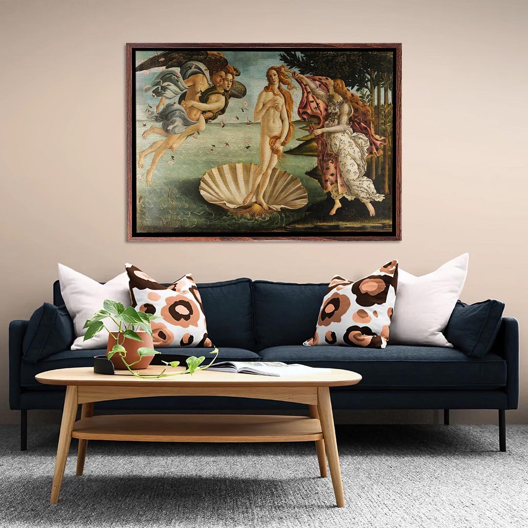Sandro Botticelli's the Birth of Venus Canvas Painting, Canvas Room ...