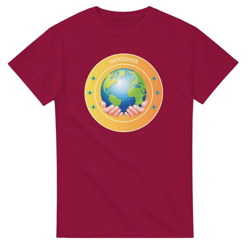 Handover World T-shirt – Global Unity & Connectionheavyweight Unisex ...