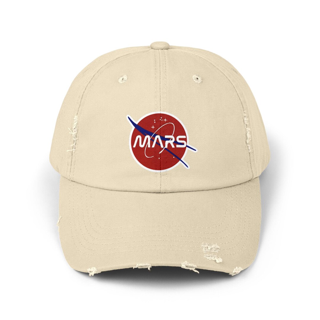 MARS Meatball Logo Unisex Distressed Cap - Etsy