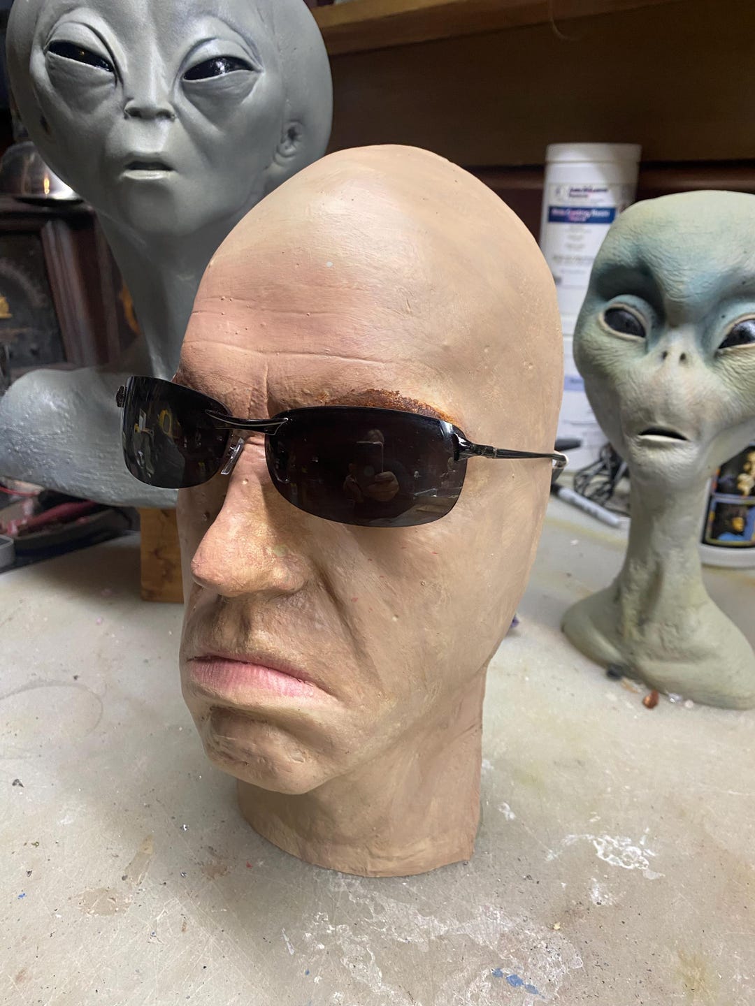 Matrix Agent Smith 3D Face - Etsy