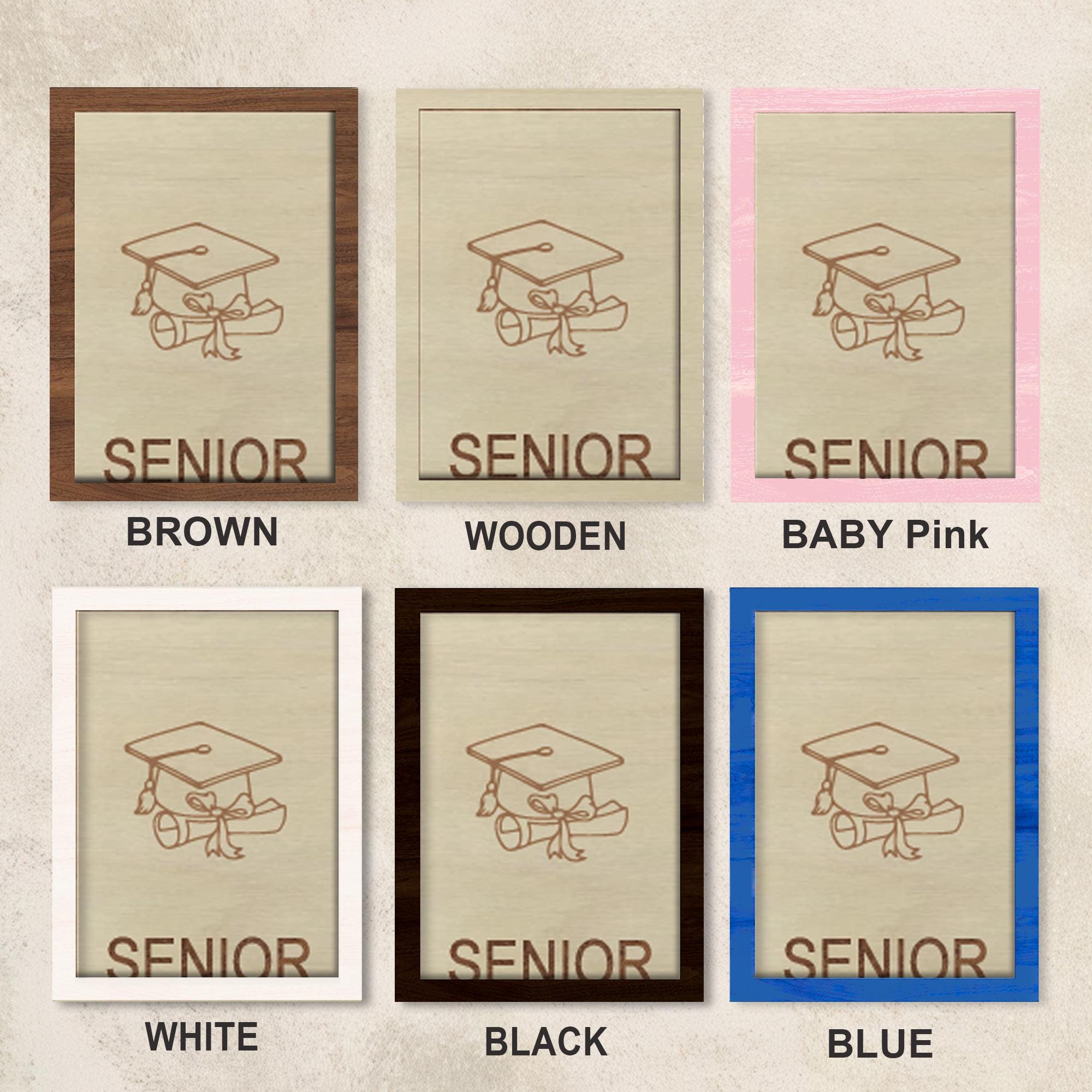 Custom School Years Photo Frame,personalized School Years Picture Frame ...