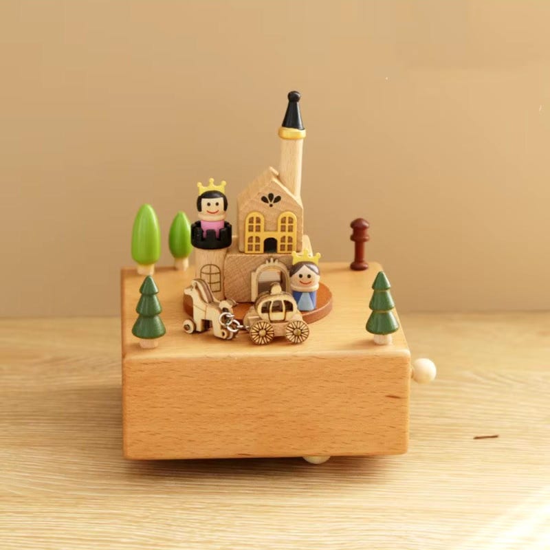 Rotating Music Box - Etsy