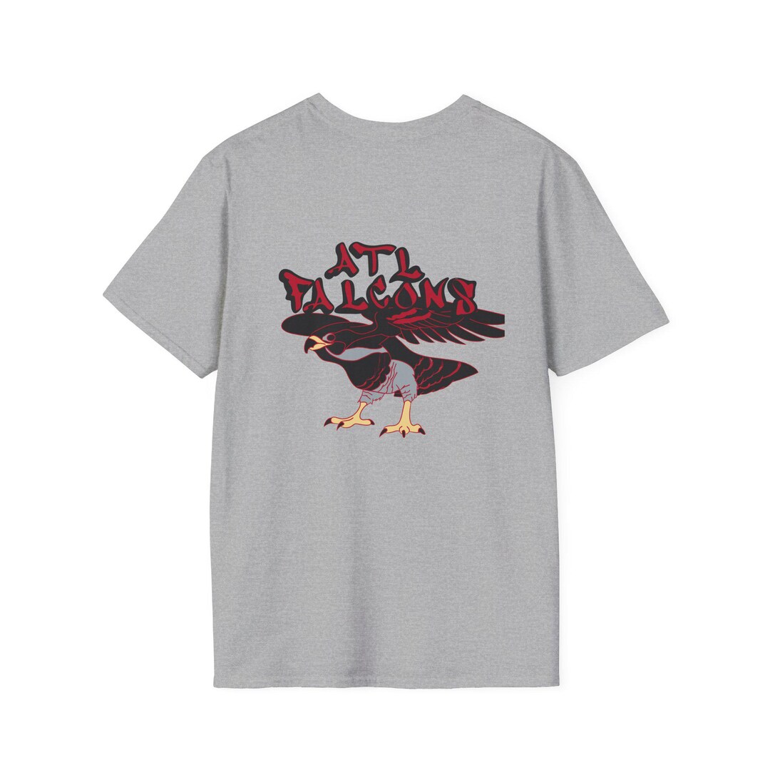 Atlanta Falcons NFL Team Custom Graffiti Lettering Unisex Softstyle T ...