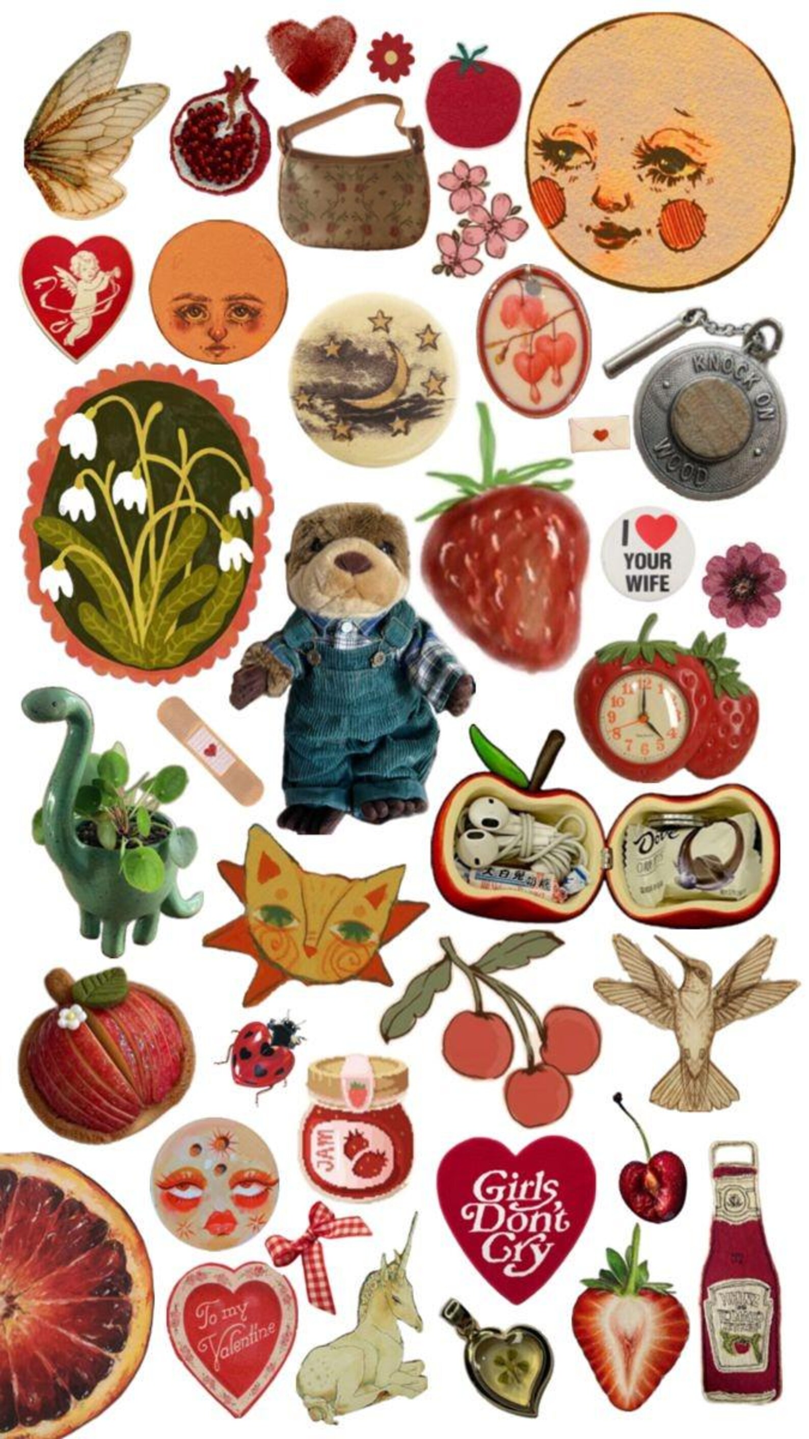 Bundle Book Sticker Pack | Cozy Sticker Set | Planner | Retro Y2K Girly ...