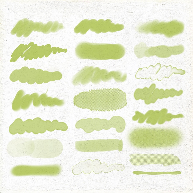 40 Realistic CSP Style Watercolor Manga Anime Brushes for Procreate ...