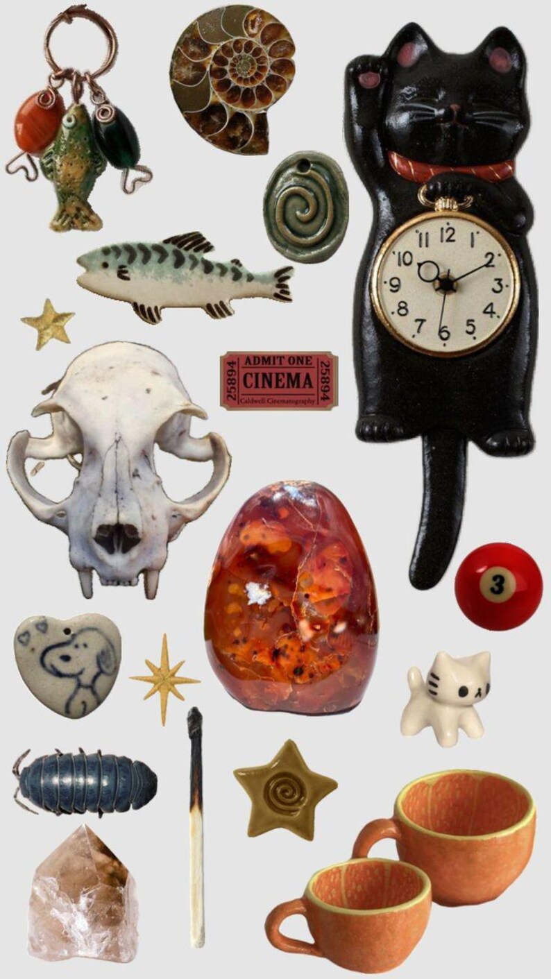 Bundle Book Sticker Pack | Cozy Sticker Set | Planner | Retro Y2K Girly ...