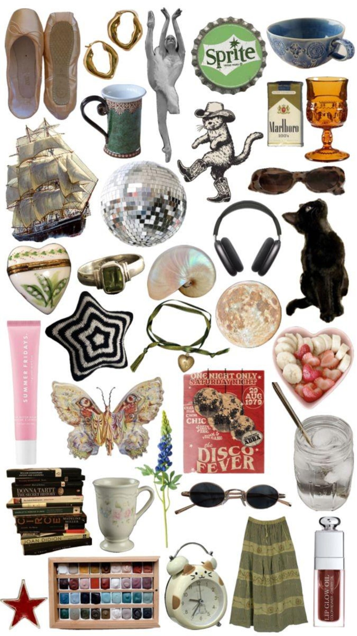 Nostalgic Y2K Girly Designs: Vintage-inspired Digital Ornaments for ...