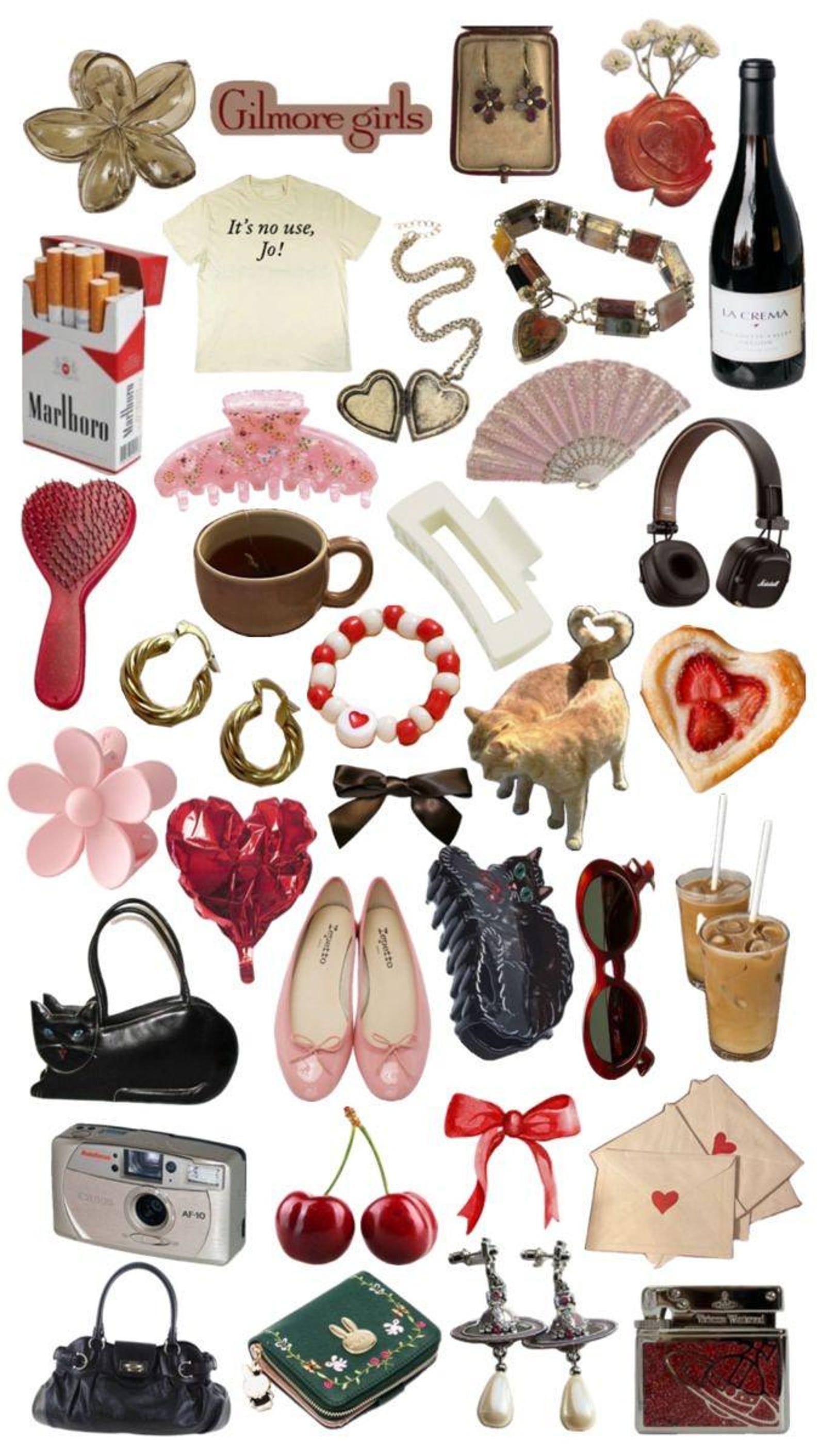 Digital Y2K Girly Collection: Vintage-inspired Ornaments for Journaling ...