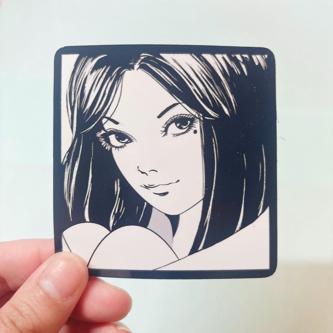 Tomie Sticker Junji Ito, Anime, Japanese, Horror, Waterproof Vinyl ...