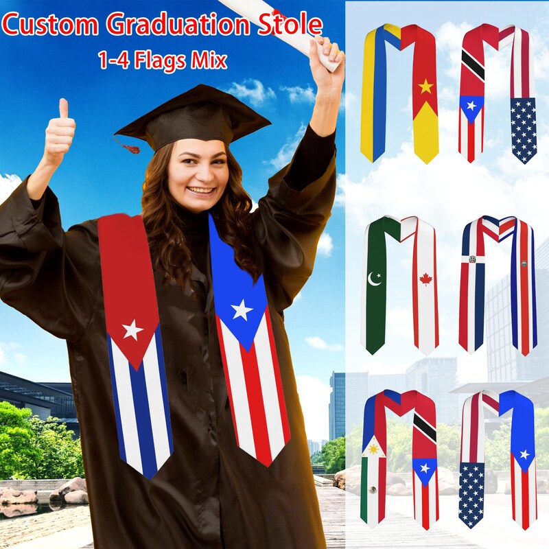 Custom Graduation Stole - Etsy