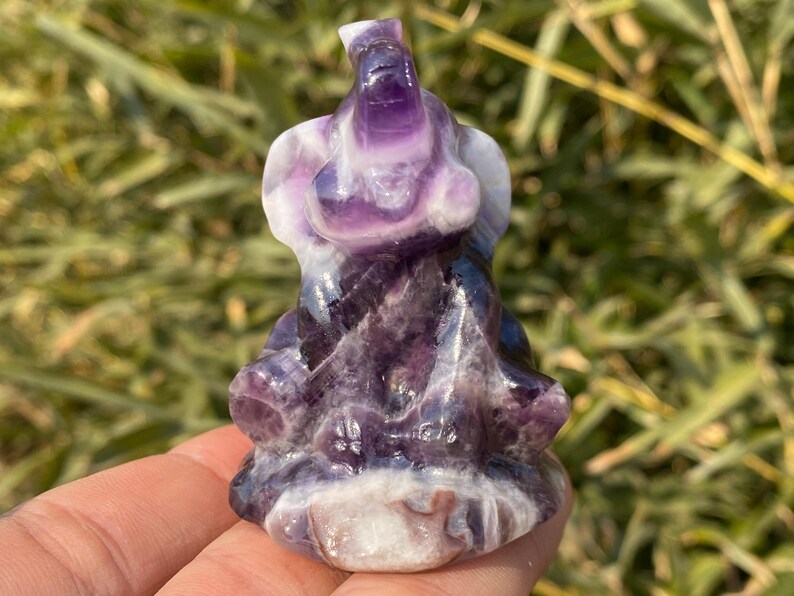 2.3" Natural Dream Amethyst Quartz,quartz Crystal,hand Carved,crystal ...