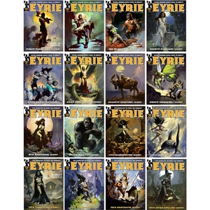 EYRIE MAGAZINE Complete Collection of Horror Comics! Issues #1-16 - Etsy