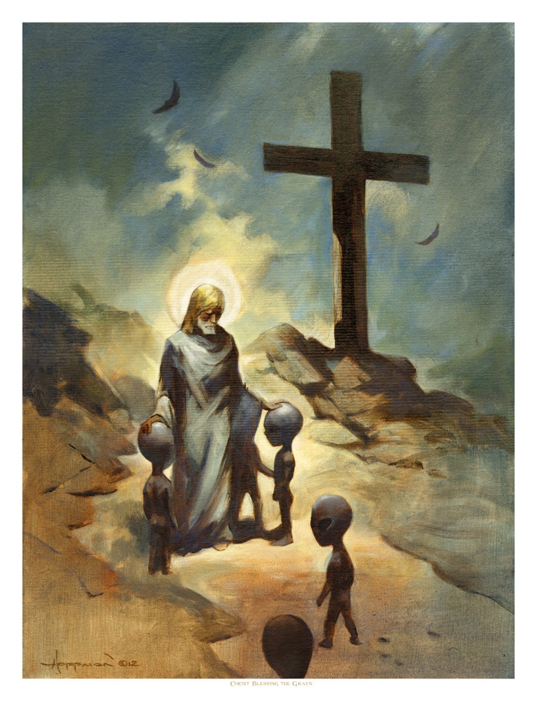 Bible Paintings With Ufos