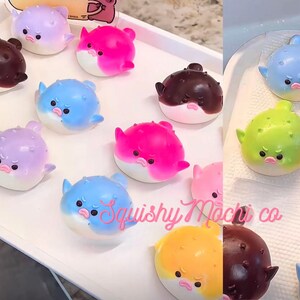 Puffy Pufferfish Squishy Toy – Creamy Texture, 110g, Multiple Colors ...