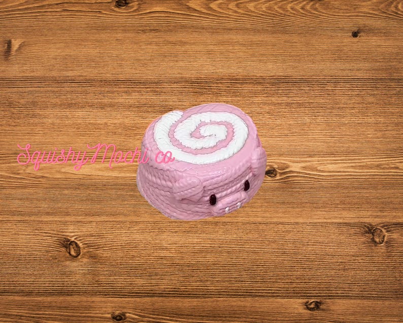 Knitted Texture Series Squishy – Cat, Bear, Pig, and Cat Paw Designs ...
