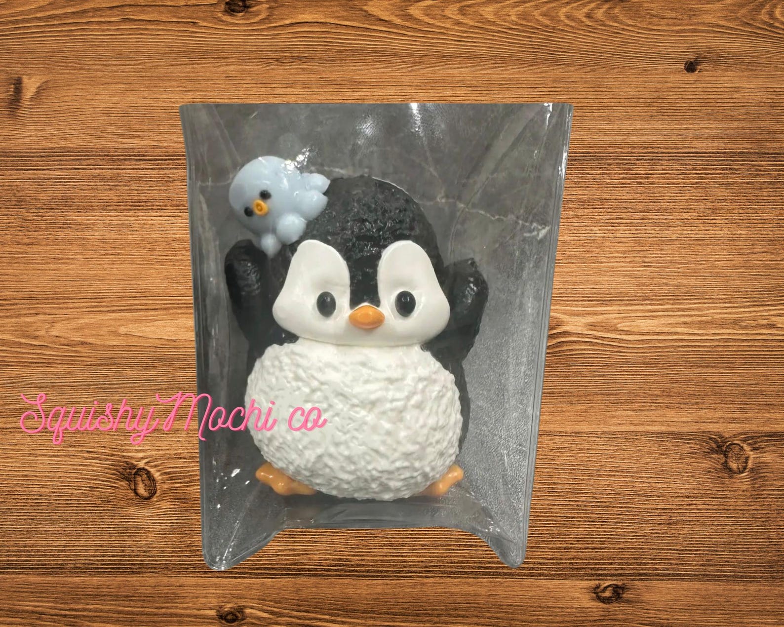 Adorable Penguin Squishy – Smooth or Flocked Finish Options, Perfect ...