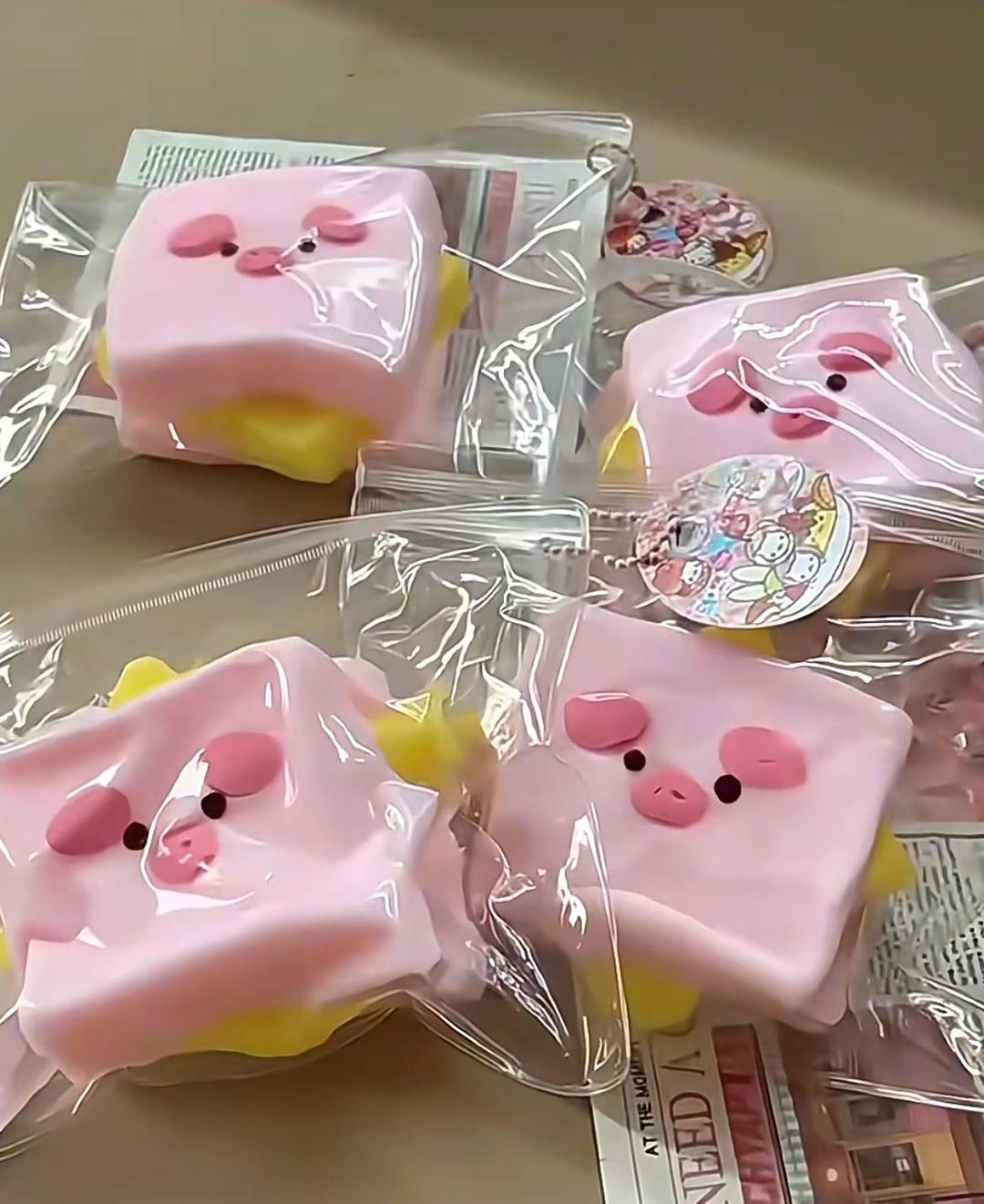 Piggy Squishy Toy Collection Cute, Soft, and Full of Charm - Etsy