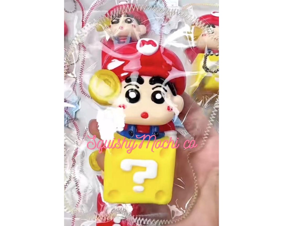 Crayon Shin-chan Squishy Series Shower Mari0 Shin-chan 130g,creamy ...