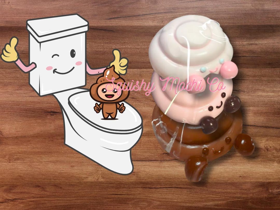 Cute Smiley Poop Squishy – Original, Pink, and Fairy Colors ...