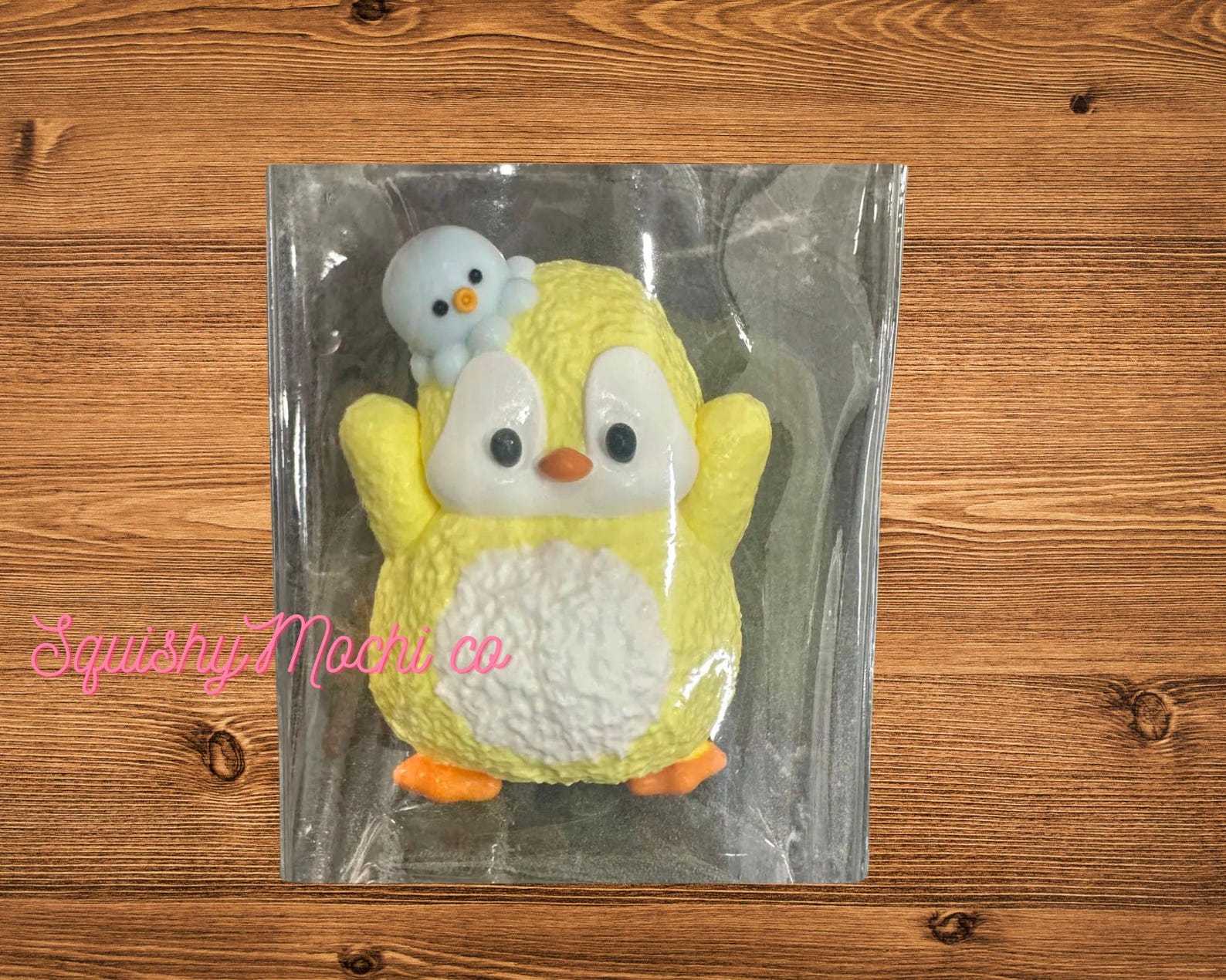 Adorable Penguin Squishy – Smooth or Flocked Finish Options, Perfect ...