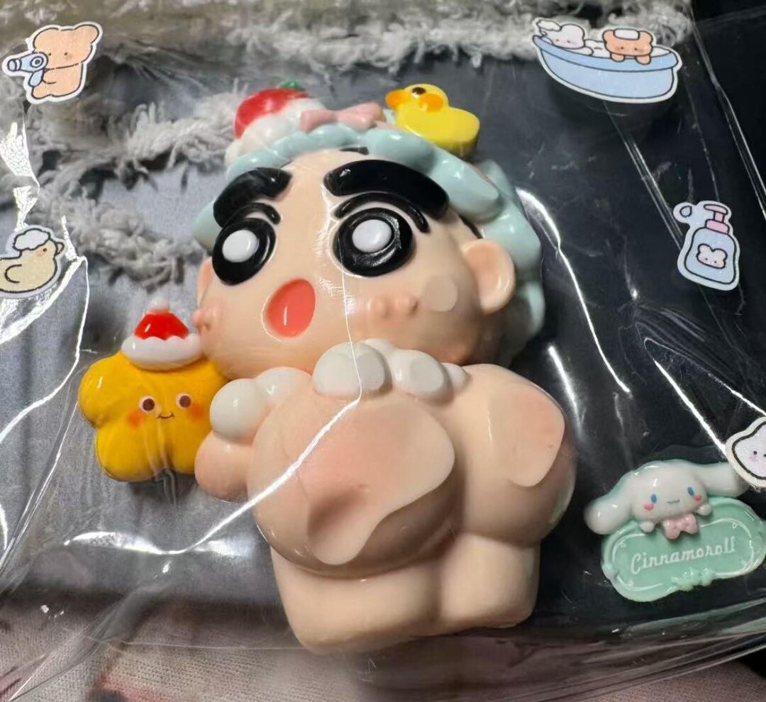 Crayon Shin-chan Squishy Series Shower Butt Shin-chan,creamy Texture ...