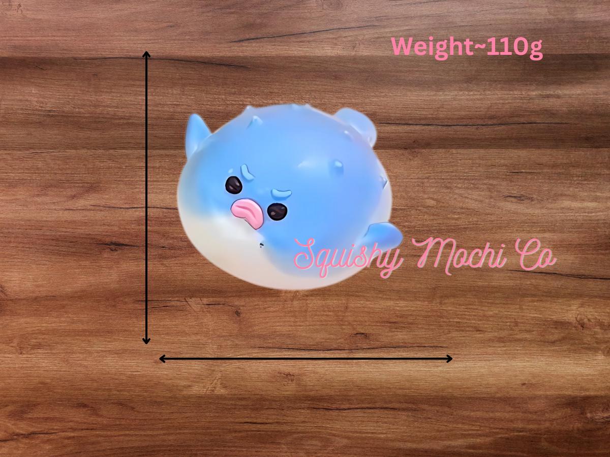 Puffy Pufferfish Squishy Toy – Creamy Texture, 110g, Multiple Colors ...