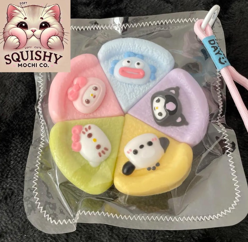 Cartoon Pizza Squishy Creamy Texture, Food-grade Silicone| Stress ...
