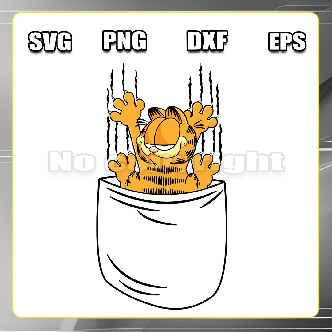 Cat Svg, Odie Svg, Cat Png, Beagle Dog, Garfield Cricut, Silhouette ...