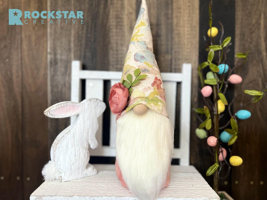 Easter Gnome | Spring Gnome | Easter Decor | Spring Decor | Pastel ...