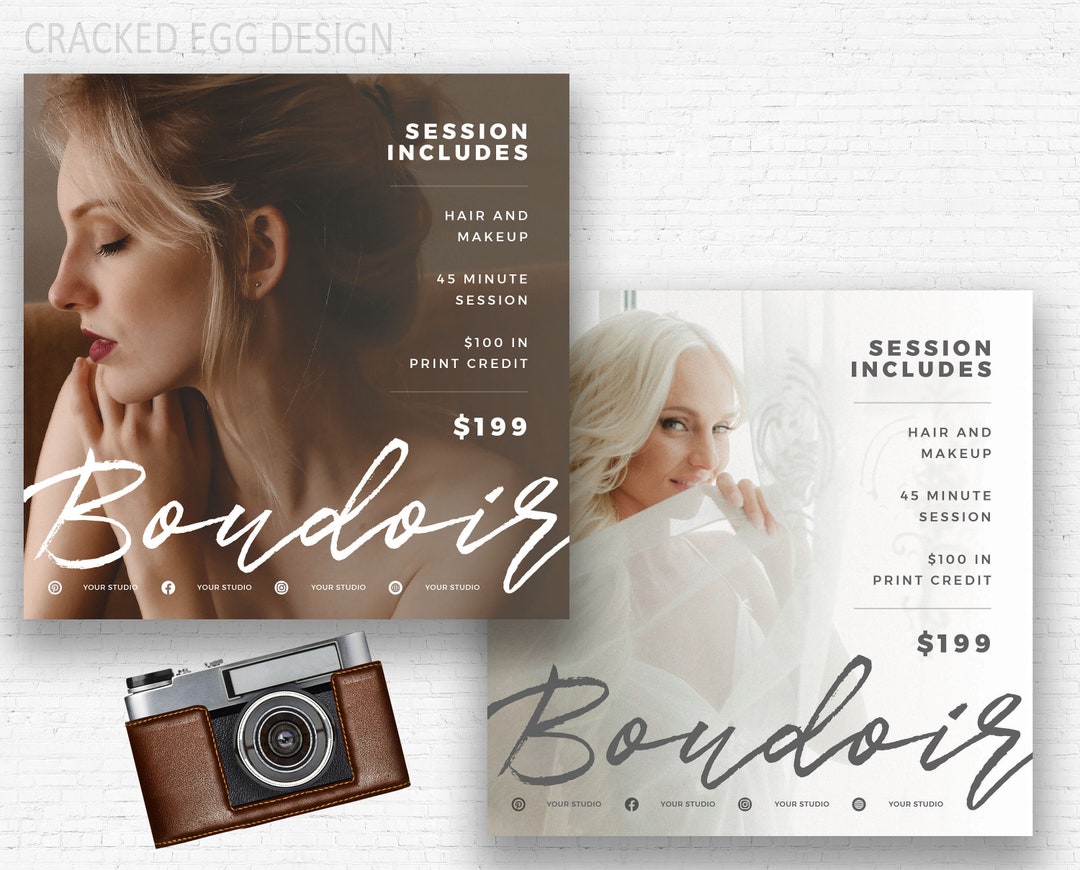 Boudoir Ad, Square, IG Marketing, Social Media, Mini Sessions, Dark ...