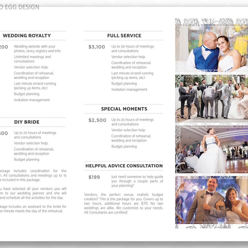 Wedding Brochure - Etsy