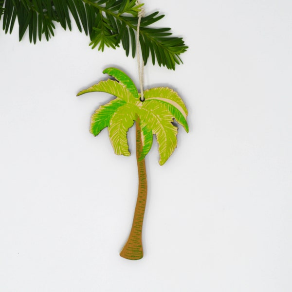 Palm Tree Ornament - Etsy