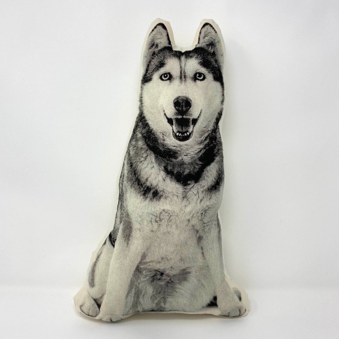 Silkscreen Siberian Husky Pillow - Etsy