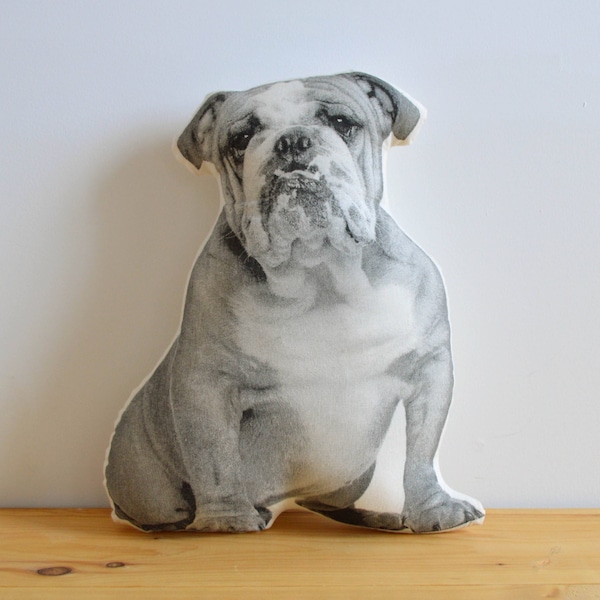Bulldog Pillows - Etsy